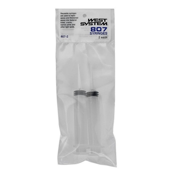 West System 807 Syringes – A&M Wood Specialty